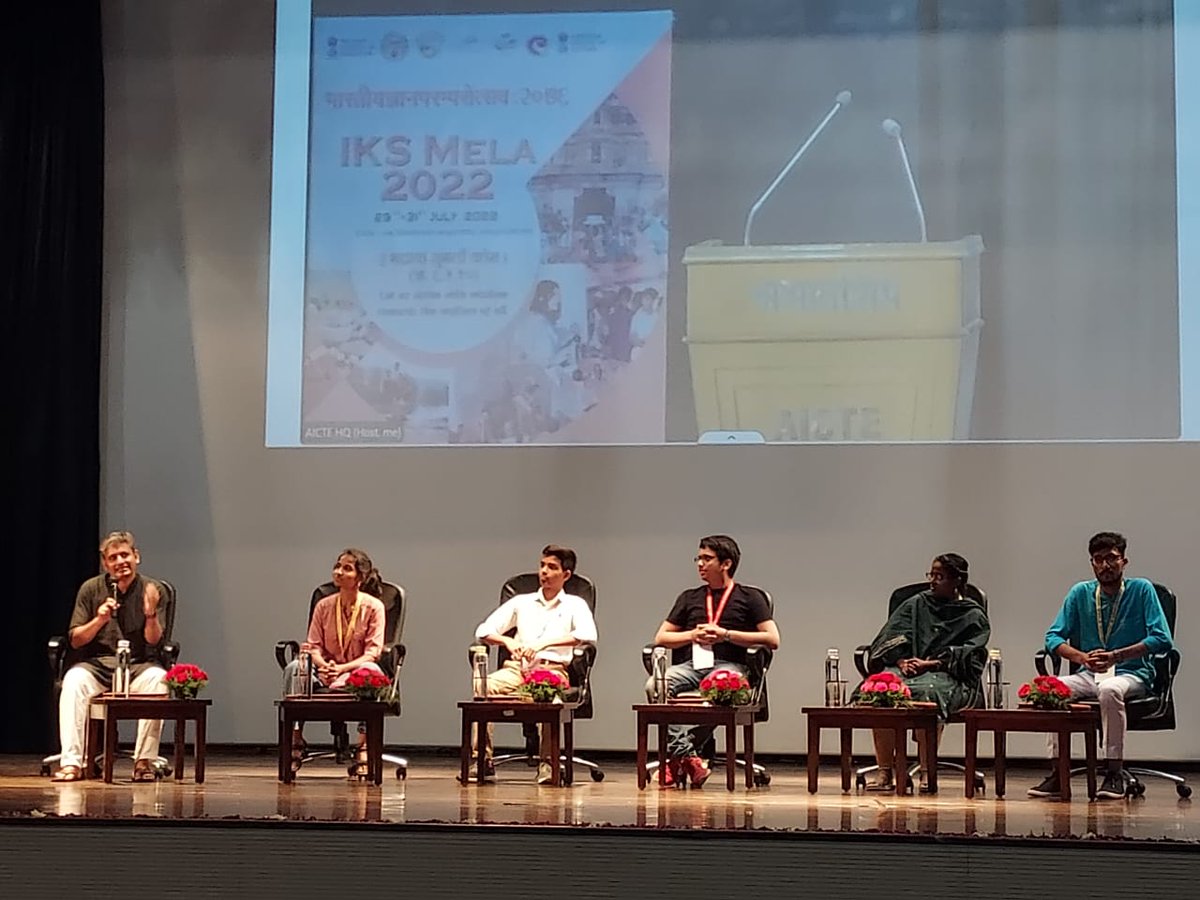 In Bhārata, the generation and dissemination of knowledge are ...