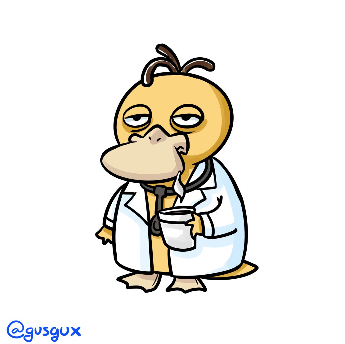 psyduckのTwitterイラスト検索結果。