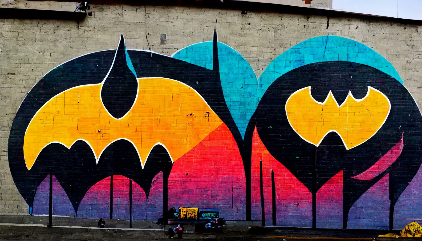 Robin In Graffiti