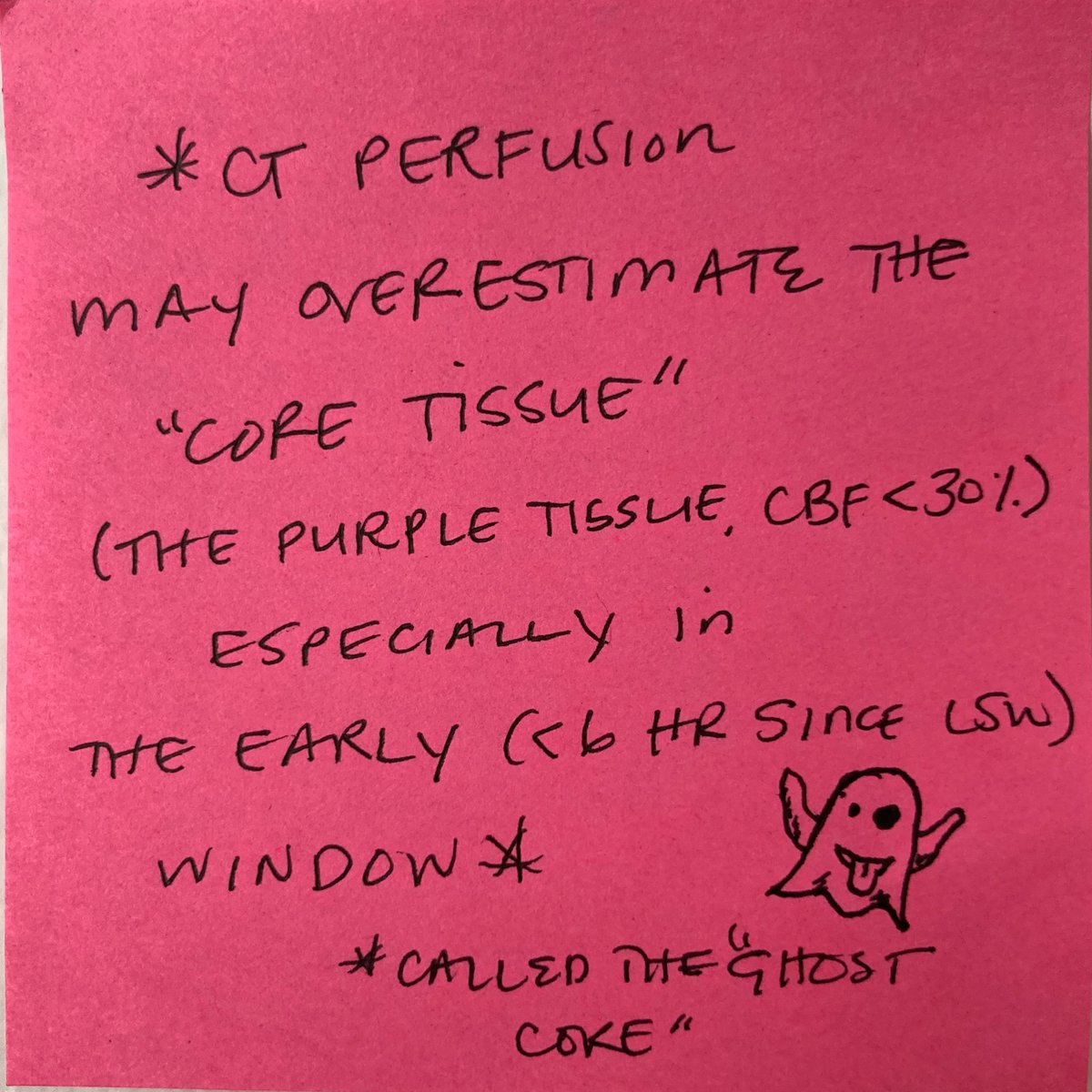 1/ Boo! 👻 Realized I forgot to post the final July #NeuroPostItPearls ...