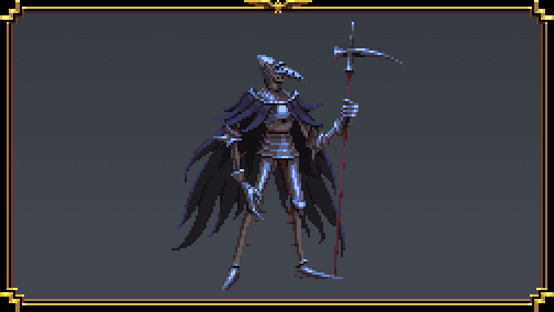 Wolfenoctis on Twitter: "Knights - Crow #pixelart #ドット絵 https://t.co/txNxVGCkgs" / Twitter