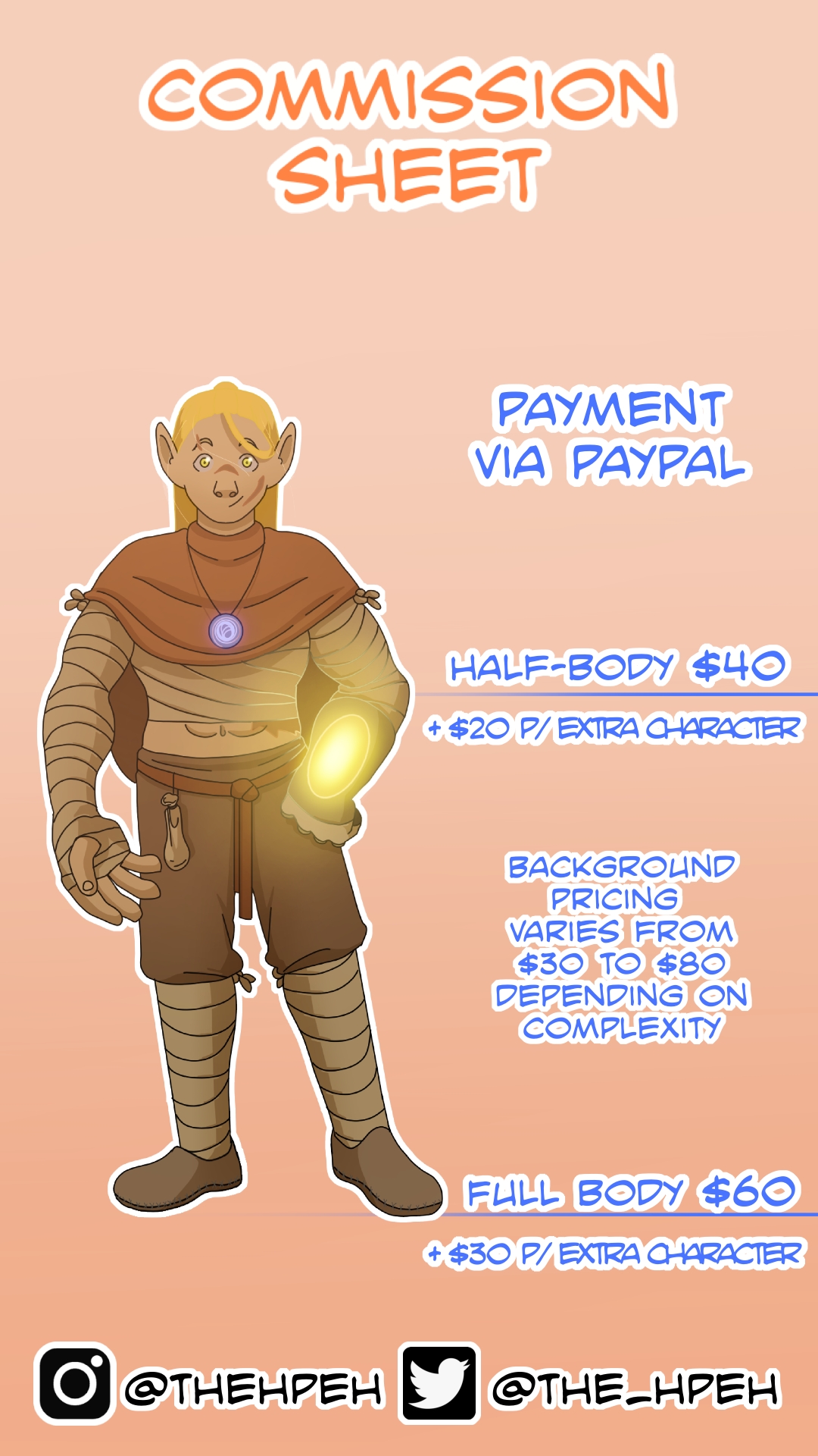 HPeh (Agapé) 1️⃣3️⃣ on Twitter: "Commissions are open!! I work with Dnd Art, Fantasy art, Fanart ...