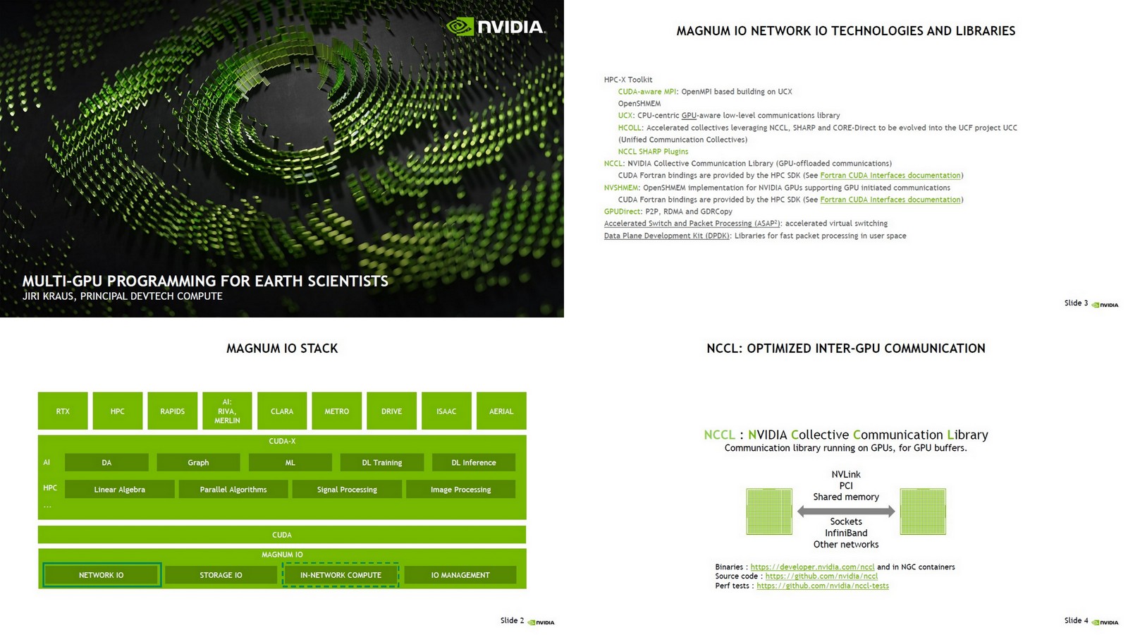 OGAWA, Tadashi on Twitter: "=> "Multi-GPU Programming for Earth Science", NVIDIA, GPU Computing ...