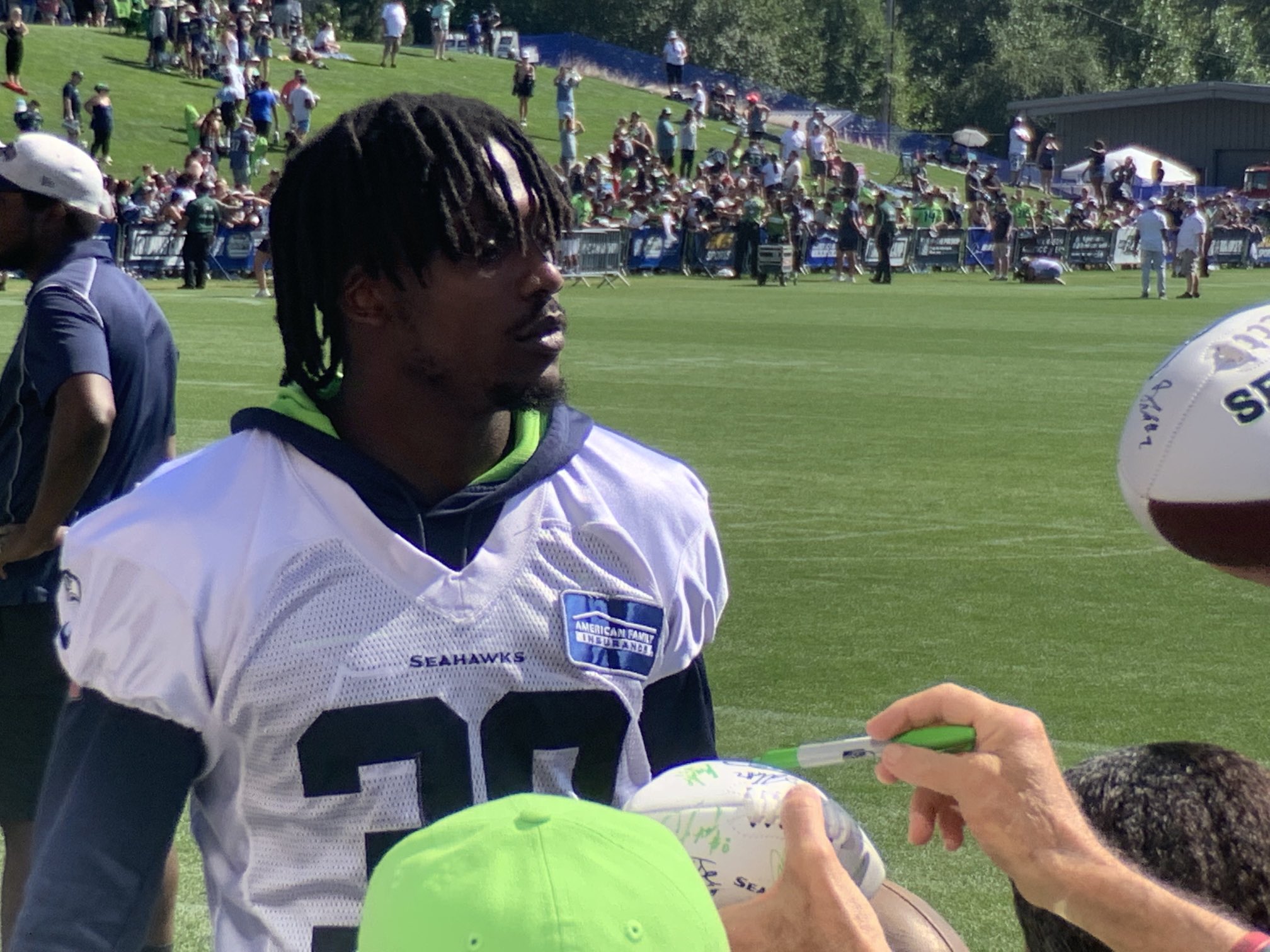Gregg Bell On Twitter Rookie Cb Tariq Woolen Is Becoming Popular