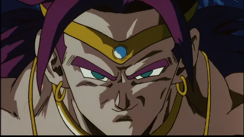 Broly Purple Hair
