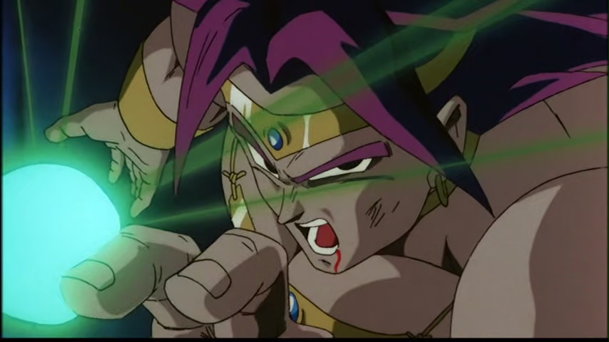 Broly Purple Hair