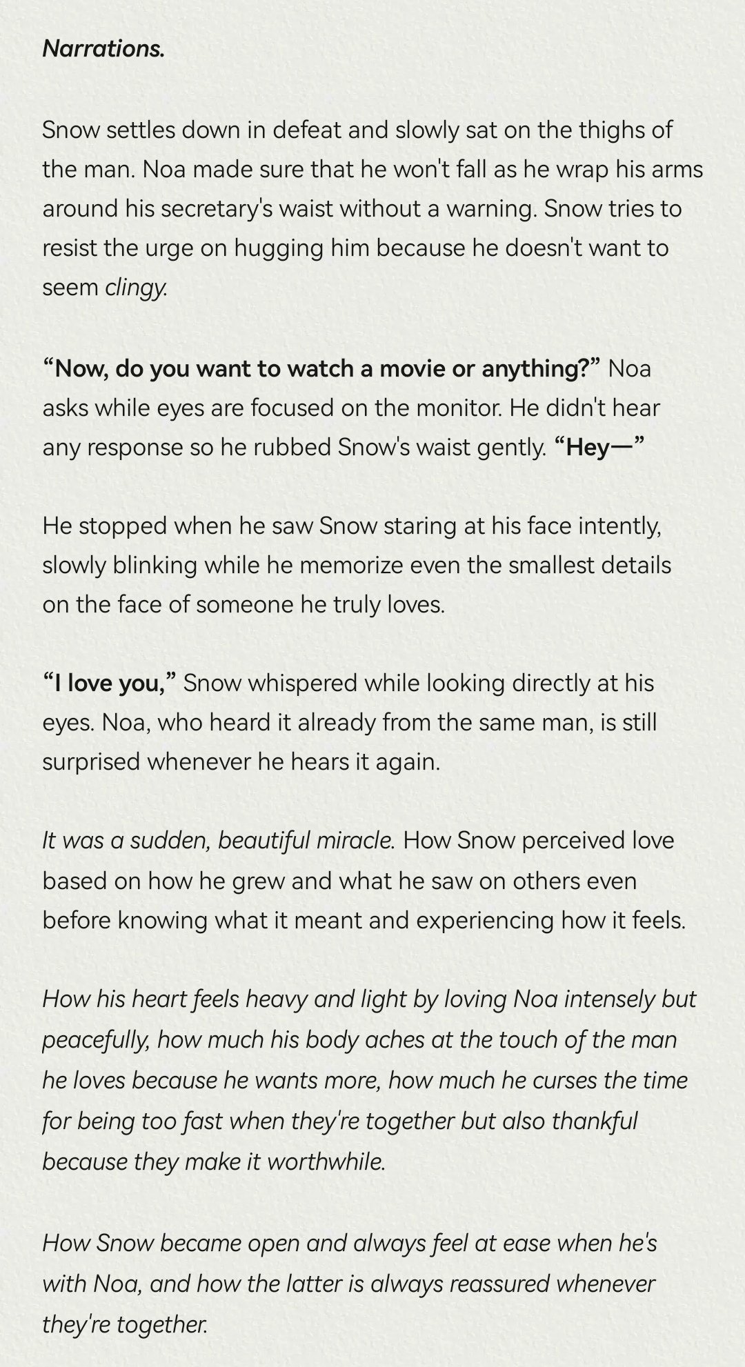 lei on Twitter: "425. crying while writing this because i'm so soft when it comes to them ): it ...