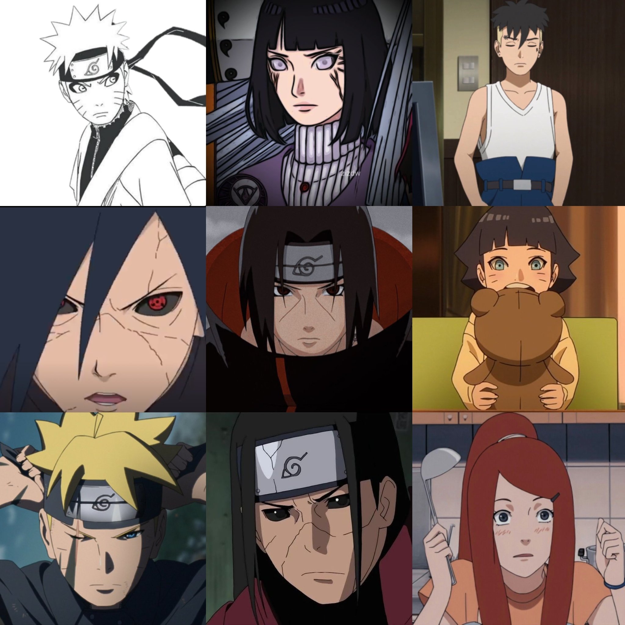 Naruto Characters All Grown Up