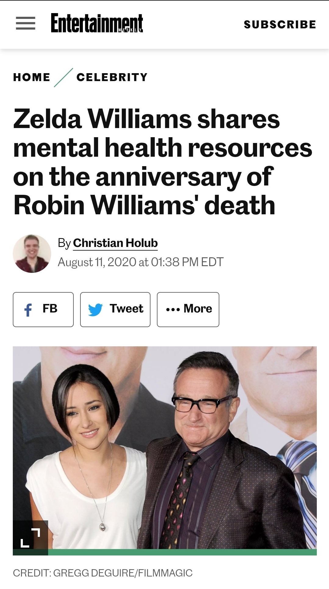 Robin Williams Daughter 2022
