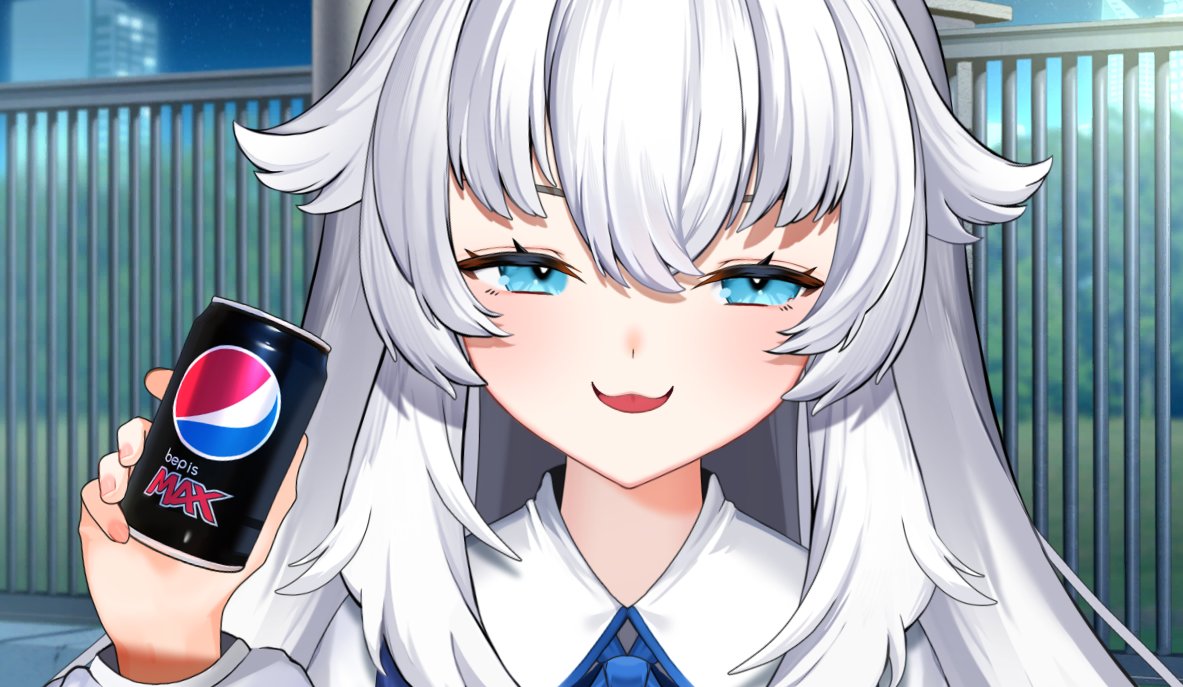 「It would be so so so silly to be partner」|Lumi 💙 Vtuberのイラスト