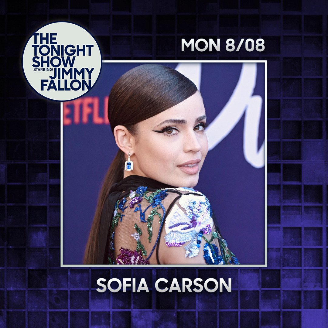 Sofia Carson Info on Twitter: "Hoje, pela primeira vez em sua carreira, Sofia Carson estará no ...
