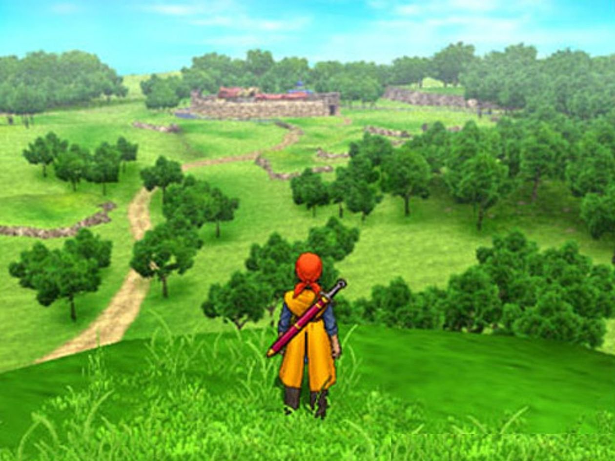 Tomm Hulett on Twitter: "2005 - Dragon Quest VIII Known for abstract visuals, stodgy gameplay ...