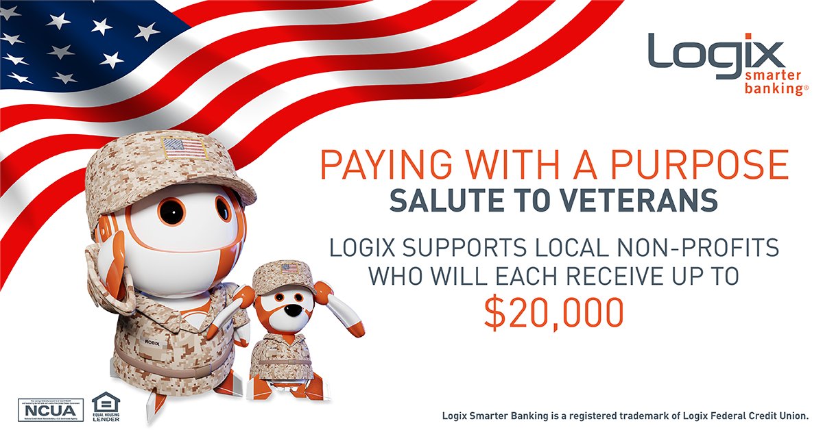 Logix on Twitter: "#Logix is Paying with a Purpose as we 🇺🇸 Salute to #Veterans by honoring ...