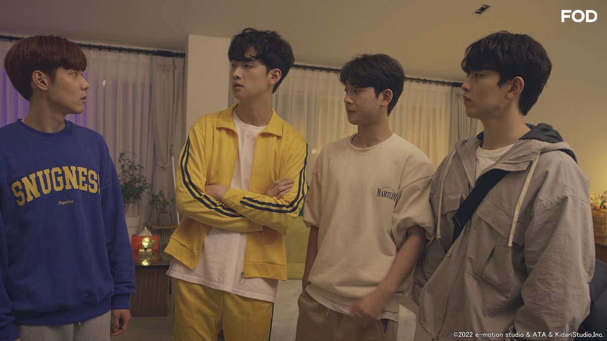【公式】FOD(動画も雑誌も見放題) on Twitter: "🆕#韓国BL ドラマ『#5番地シェアハウス』 第1話をレンタル配信開始！ °⋆ 同居は『好き』のはじまり⋆° いびつな5人の ...