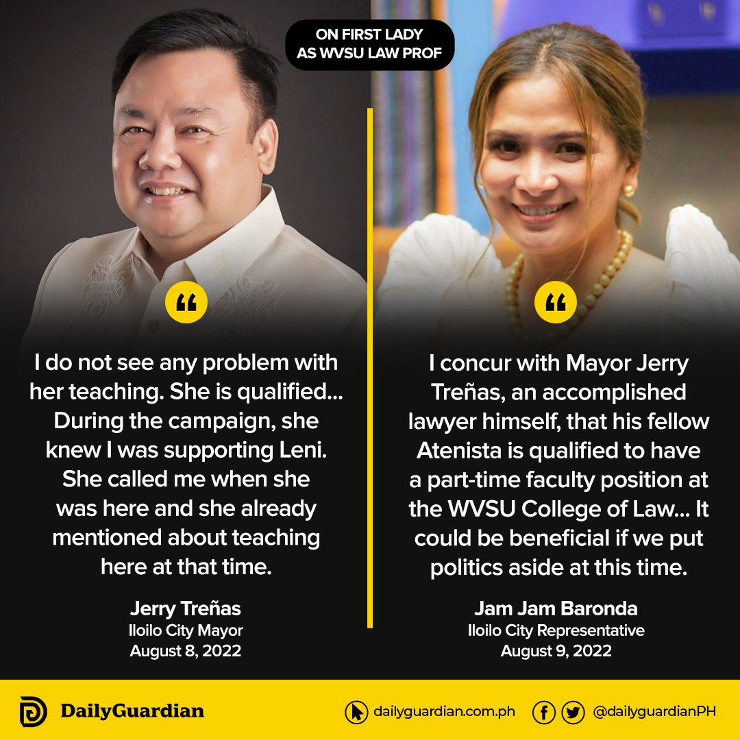 Daily Guardian on Twitter: "FIRST LADY 'QUALIFIED' TO TEACH LAW AT WVSU First Lady Louise “Liza ...