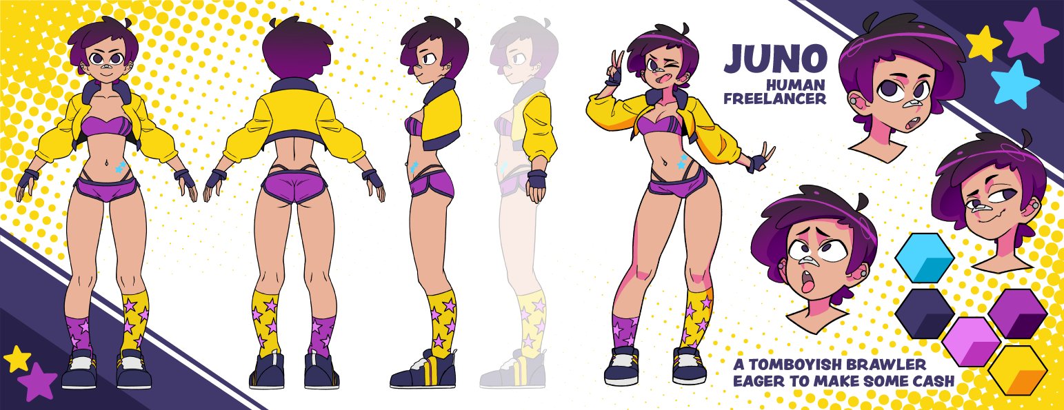 Wallimog & Friends on Twitter: "Here's an OC of mine for some upcoming 2D and 3D animation ...