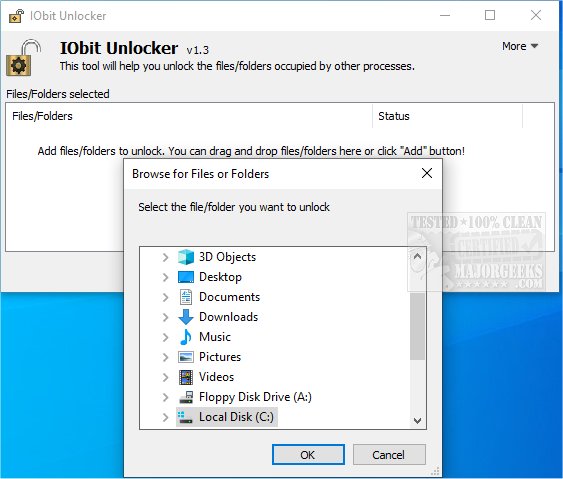 MajorGeeks on Twitter: "Updated - IObit Unlocker can help if you are trying to delete a file or ...