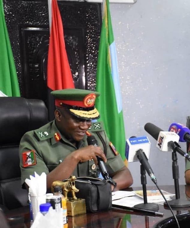 Nigerian Army on Twitter: "MAJOR GENERAL OBINNA AJUNWA ASSUMES COMMAND AS THE 32nd GENERAL ...