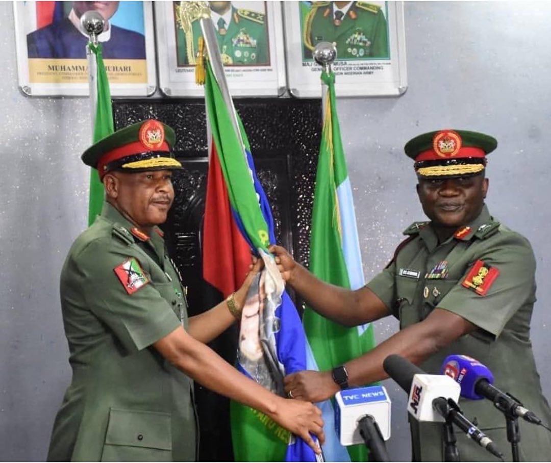 Nigerian Army on Twitter: "MAJOR GENERAL OBINNA AJUNWA ASSUMES COMMAND AS THE 32nd GENERAL ...