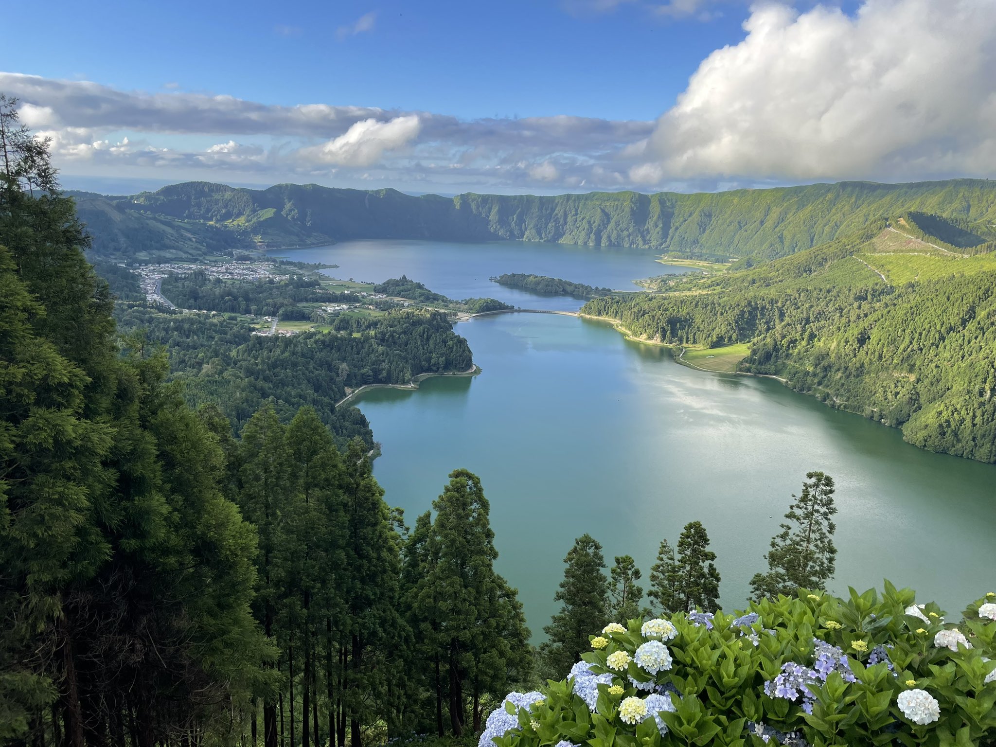 Christopher Hooks on Twitter: "some personal news: made it to Corvo Island, 2.2k miles east of ...