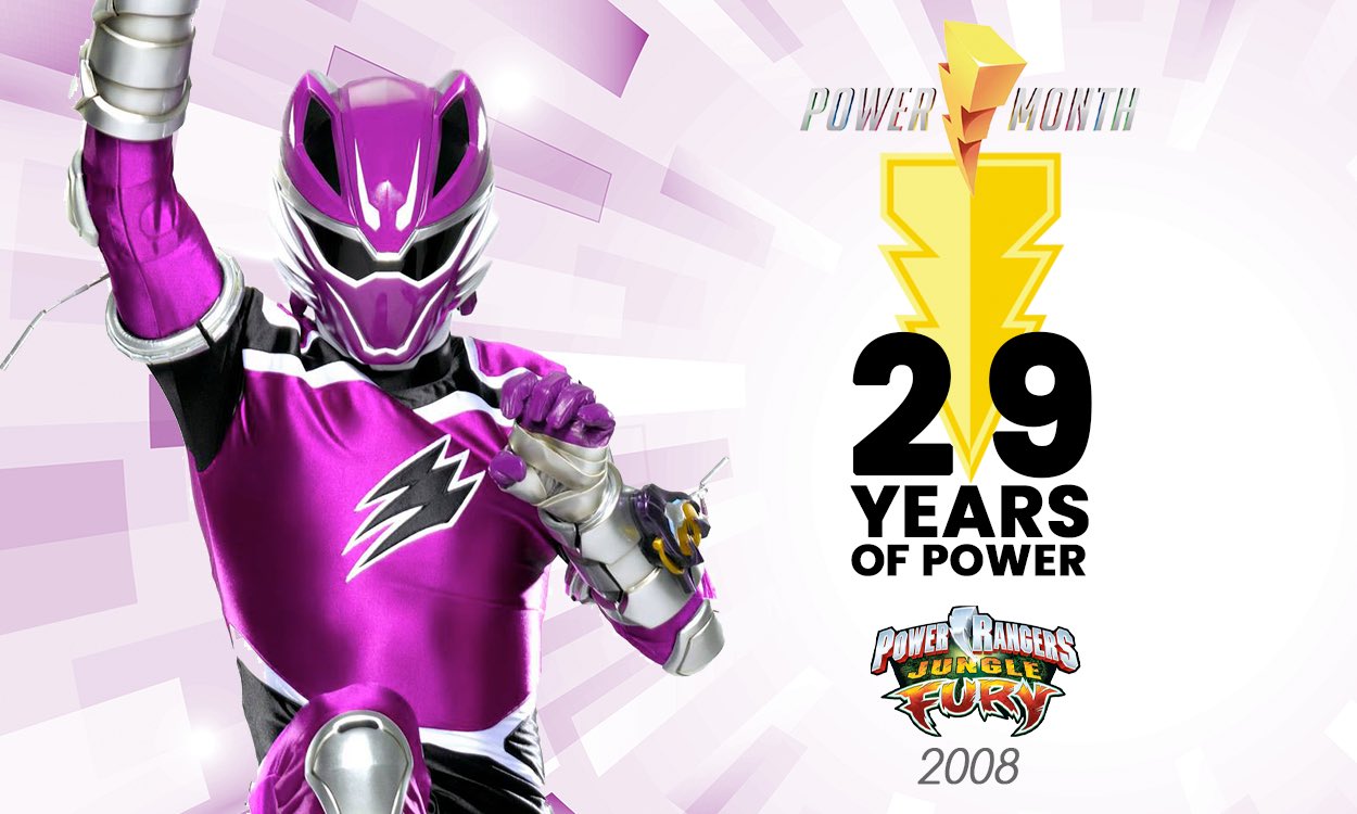 Power Rangers Jungle Fury Purple Ranger