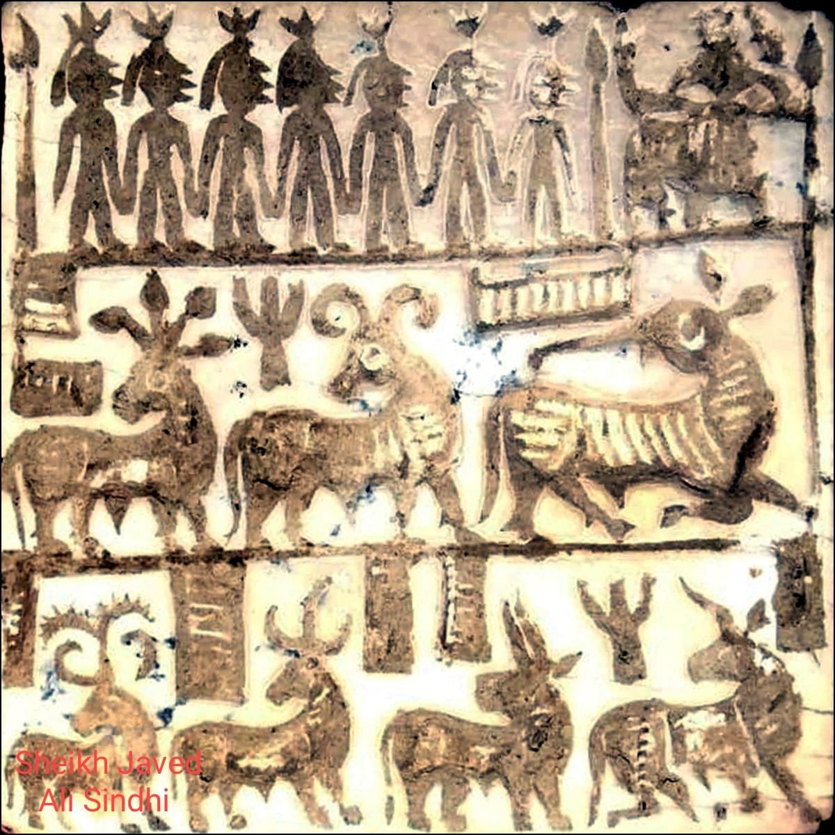 Never before seen Harappan Civilization seal depicting a Harappan king ...