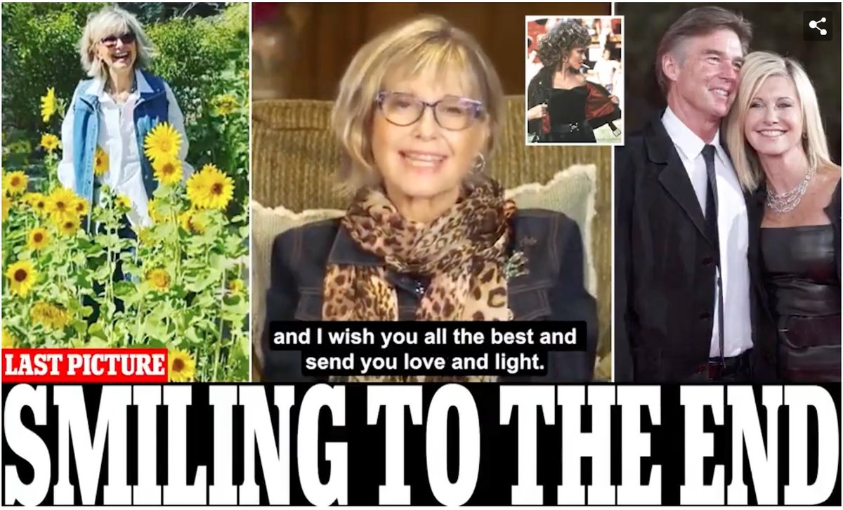 Olivia Newton-John's last wish before she died revealed | Daily Mail ...