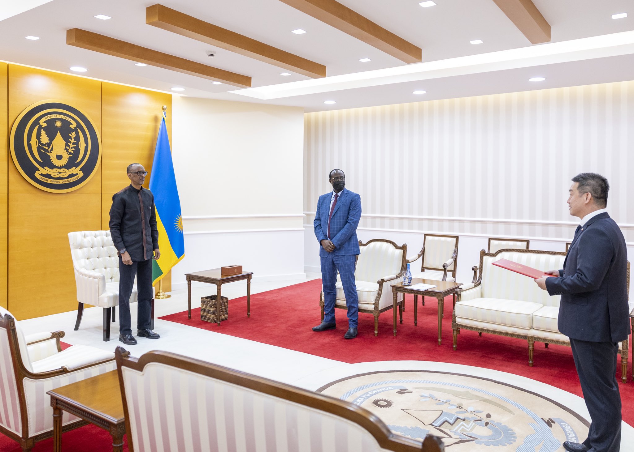Presidency | Rwanda on Twitter: "This afternoon, President Kagame received letters of credence ...