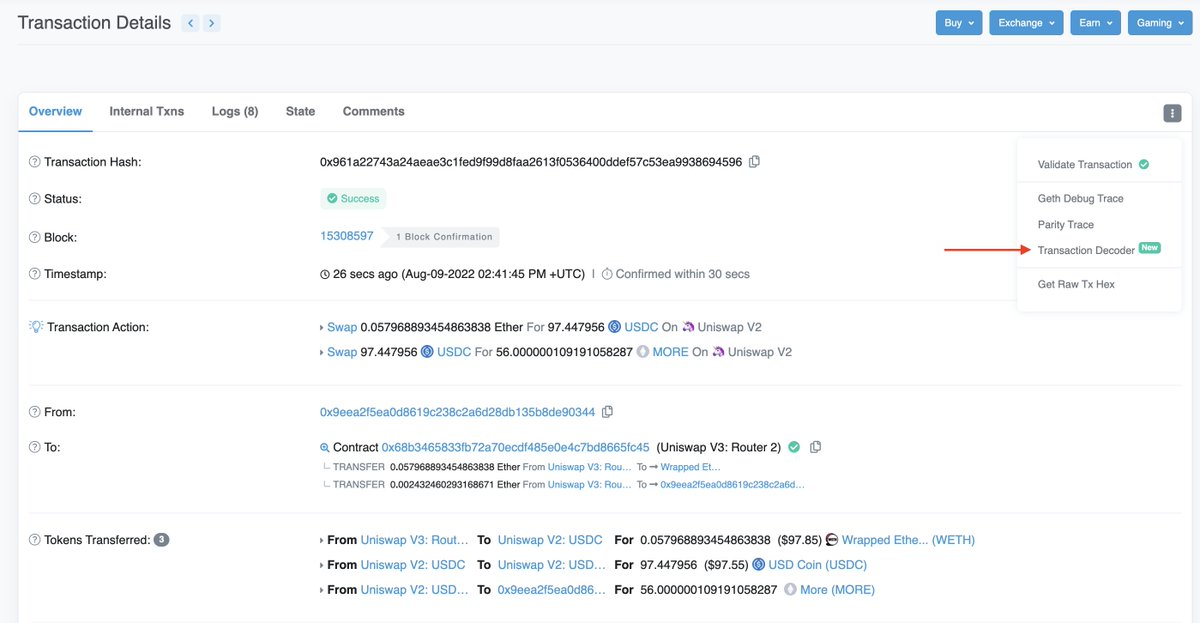 Using Etherscan like a @nansen_ai scout 🧢 A 🧵 about my favorite tool to search for on-chain ...