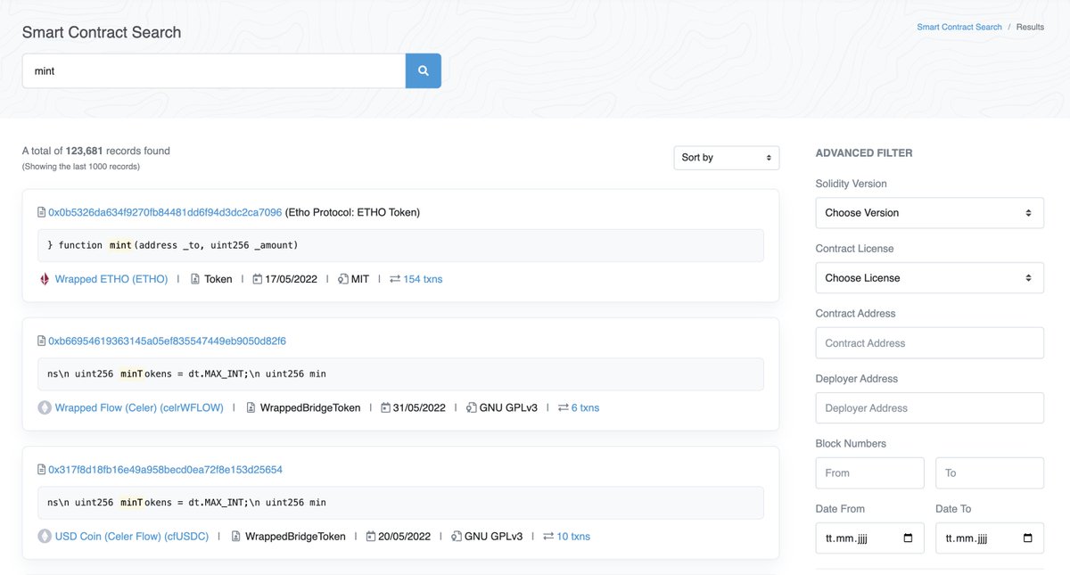 Using Etherscan like a @nansen_ai scout 🧢 A 🧵 about my favorite tool to ...