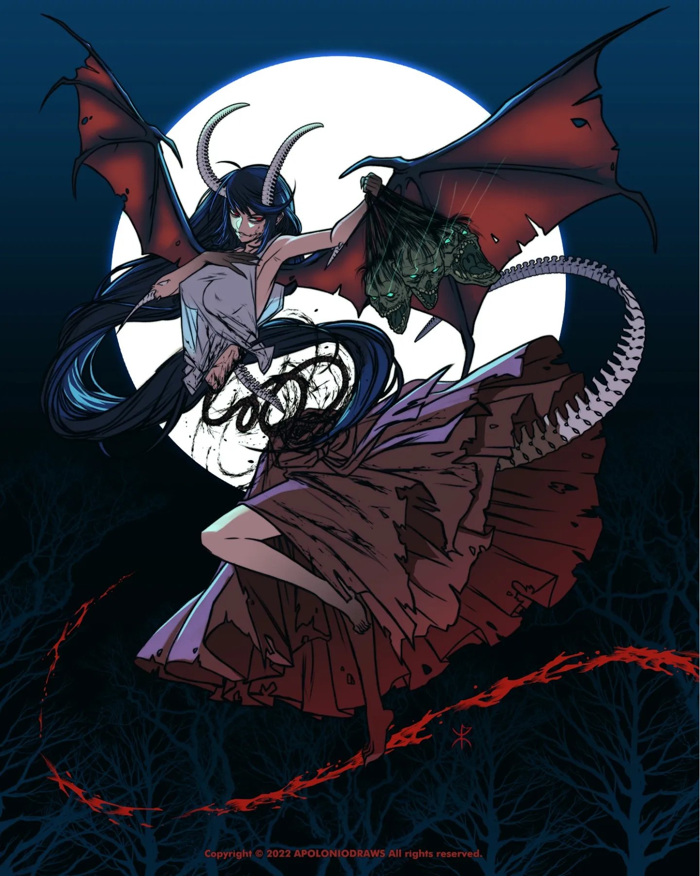 Manananggal Illustration