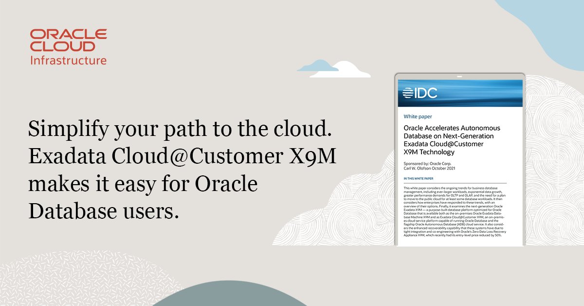 Oracle Database (@OracleDatabase) / Twitter