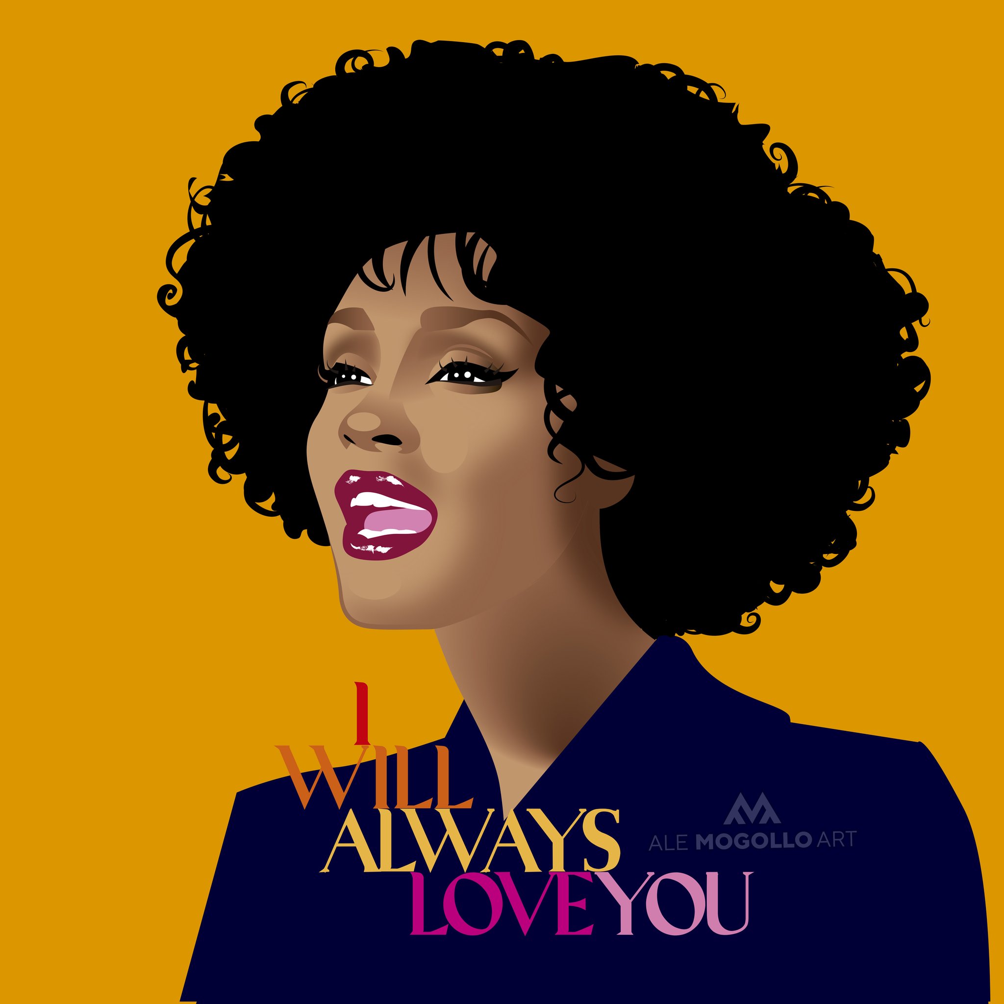 Whitney Houston I Will Always Love You Album Cover