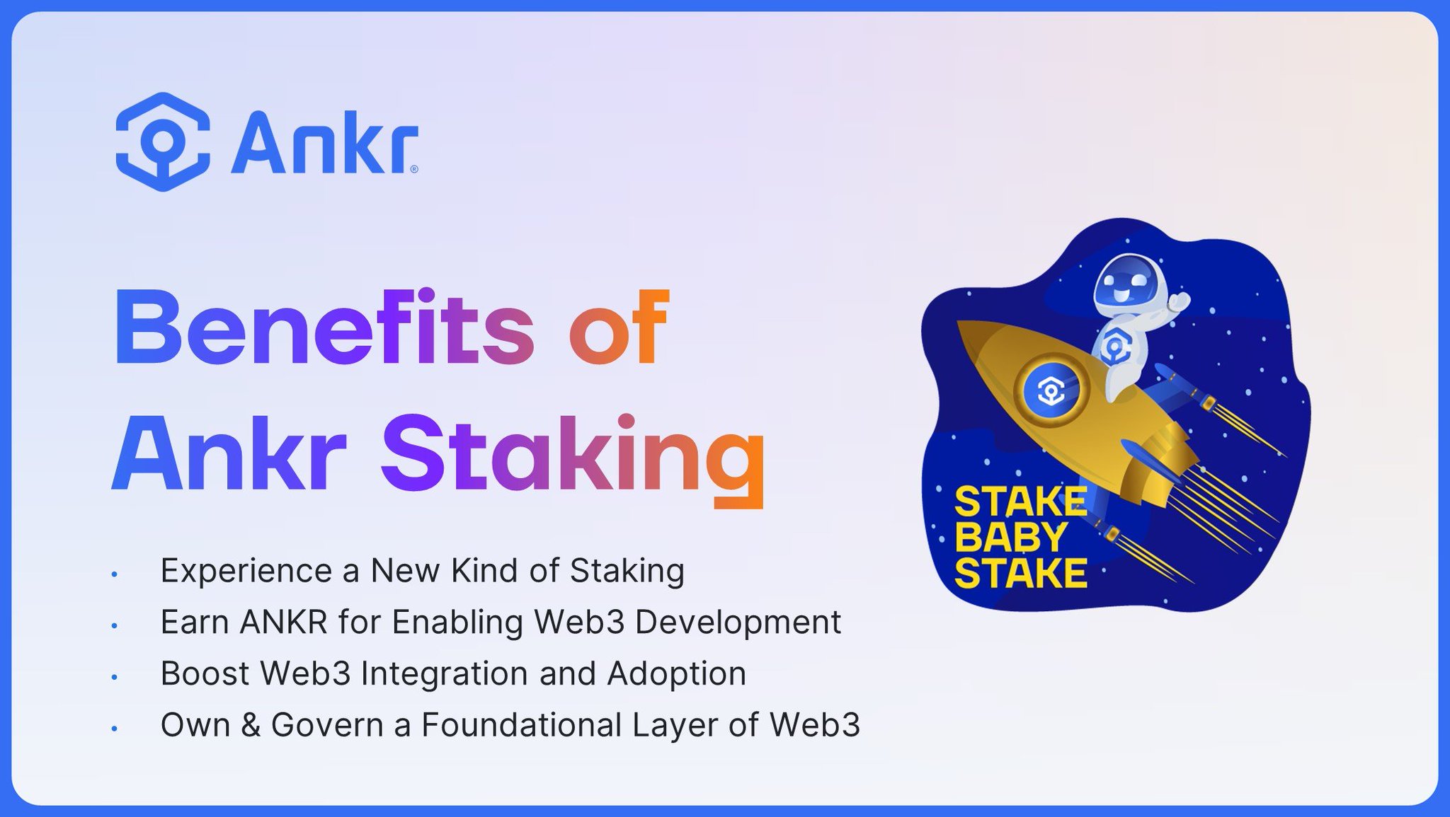 Ankr on Twitter: "6/ What are the benefits of staking $ANKR? ⬇️ https://t.co/qiuNe2nVXu" / Twitter