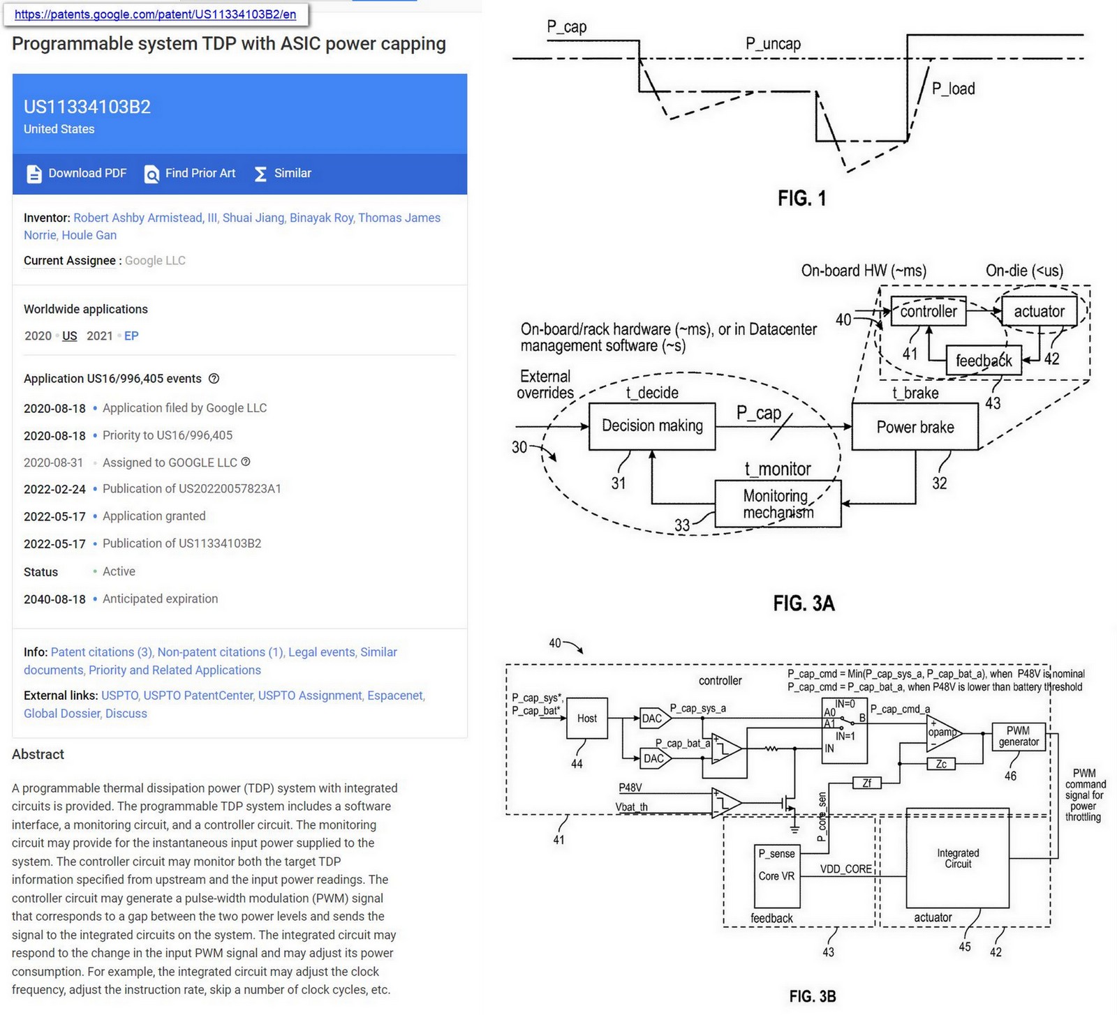 OGAWA, Tadashi on Twitter: "=> Google "Programmable System TDP with ASIC Power Capping", May ...