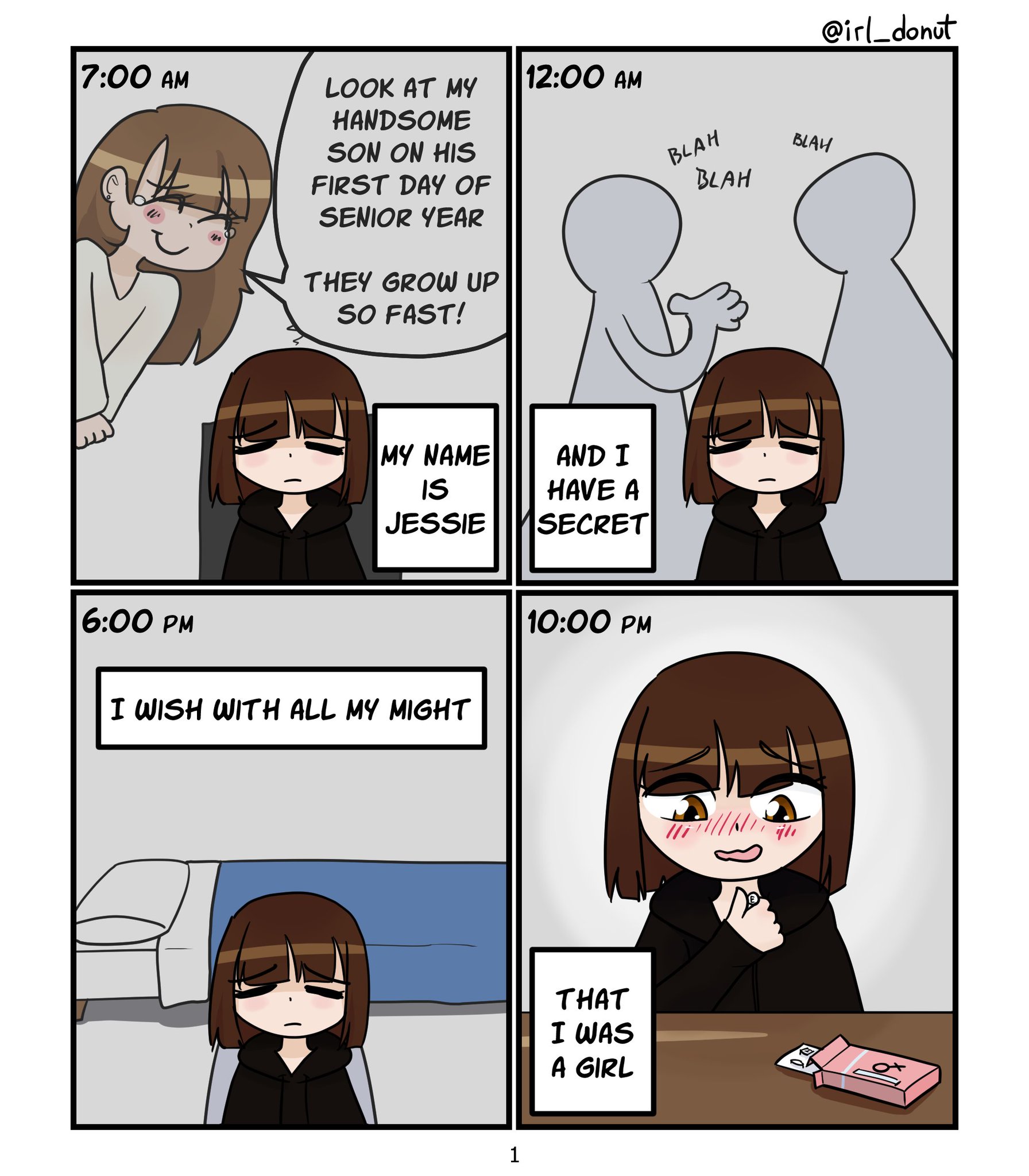 irl_donut (out of vacation) on Twitter: "HRT the comic #01 read it here https://t.co/M9B1FoOo3z ...