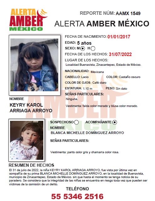 Alerta Amber México On Twitter Alertaamber Solicita Su Apoyo Y Rt