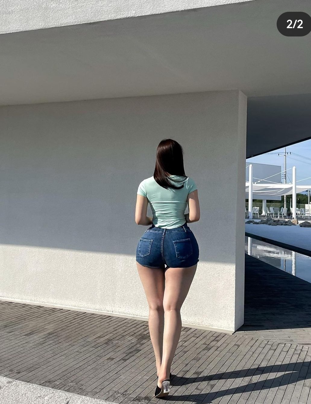 须尽欢 On Twitter 这个韩国女网红的屁股可以，流氓兔的比她翘，但是没她大，小m的屁股大胯大，但是好像也没有那么大，唯一相同的地方就是流氓兔和小m都跟她差不多有一米七，我这不是很