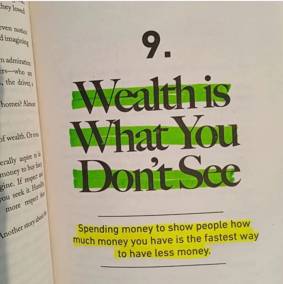 15 Wisdom Visuals from Psychology of Money. - Thread from Wealth Hatch🧠 ...