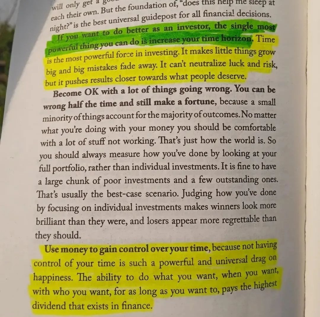 15 Wisdom Visuals from Psychology of Money. - Thread from Wealth Hatch🧠 ...
