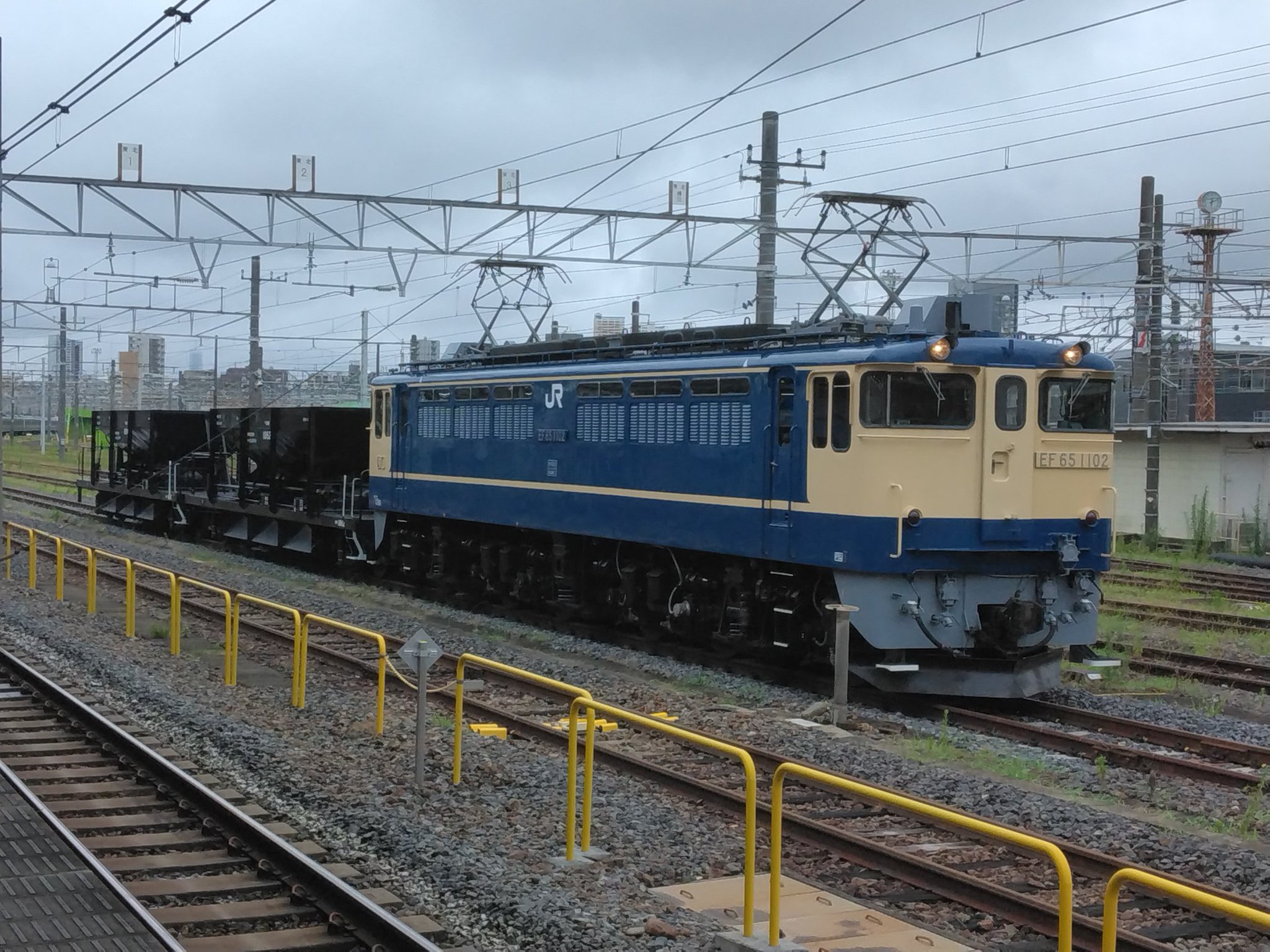 531系ファン on Twitter: "【宇都宮配給のEF65シリーズ】 順にEF65 1102,1103,1115 ちなみに、今日の宇都宮配給にはEF81 98が入りましたが、運用に入ら ...