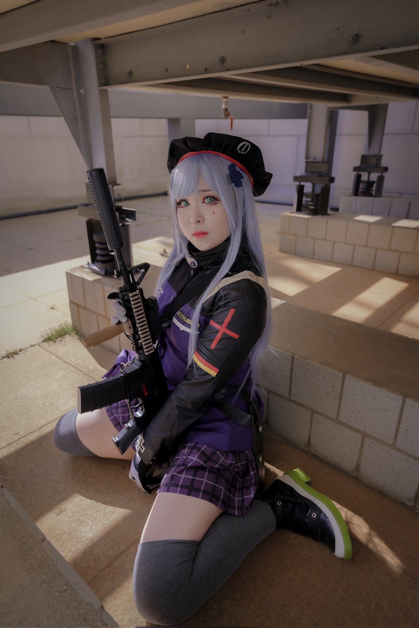 TuT곰팅 on Twitter: "소녀전선 HK416 P.B 📸 - @Isiumi 님 #少女前线 #少女前線 #ドルフロ #GirlsFrontline #HK416 #コスプレ ...