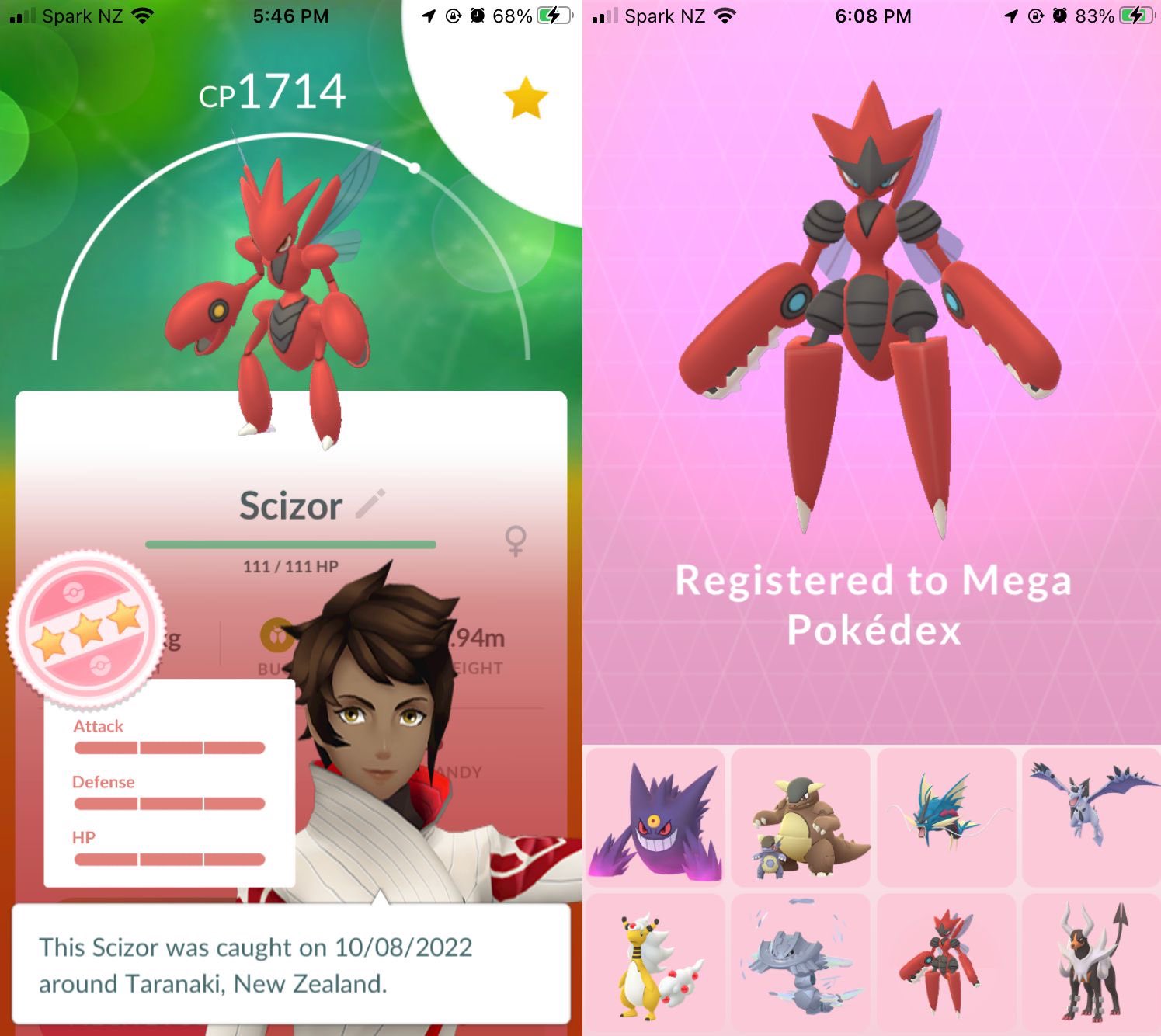 Shiny Mega Scizor