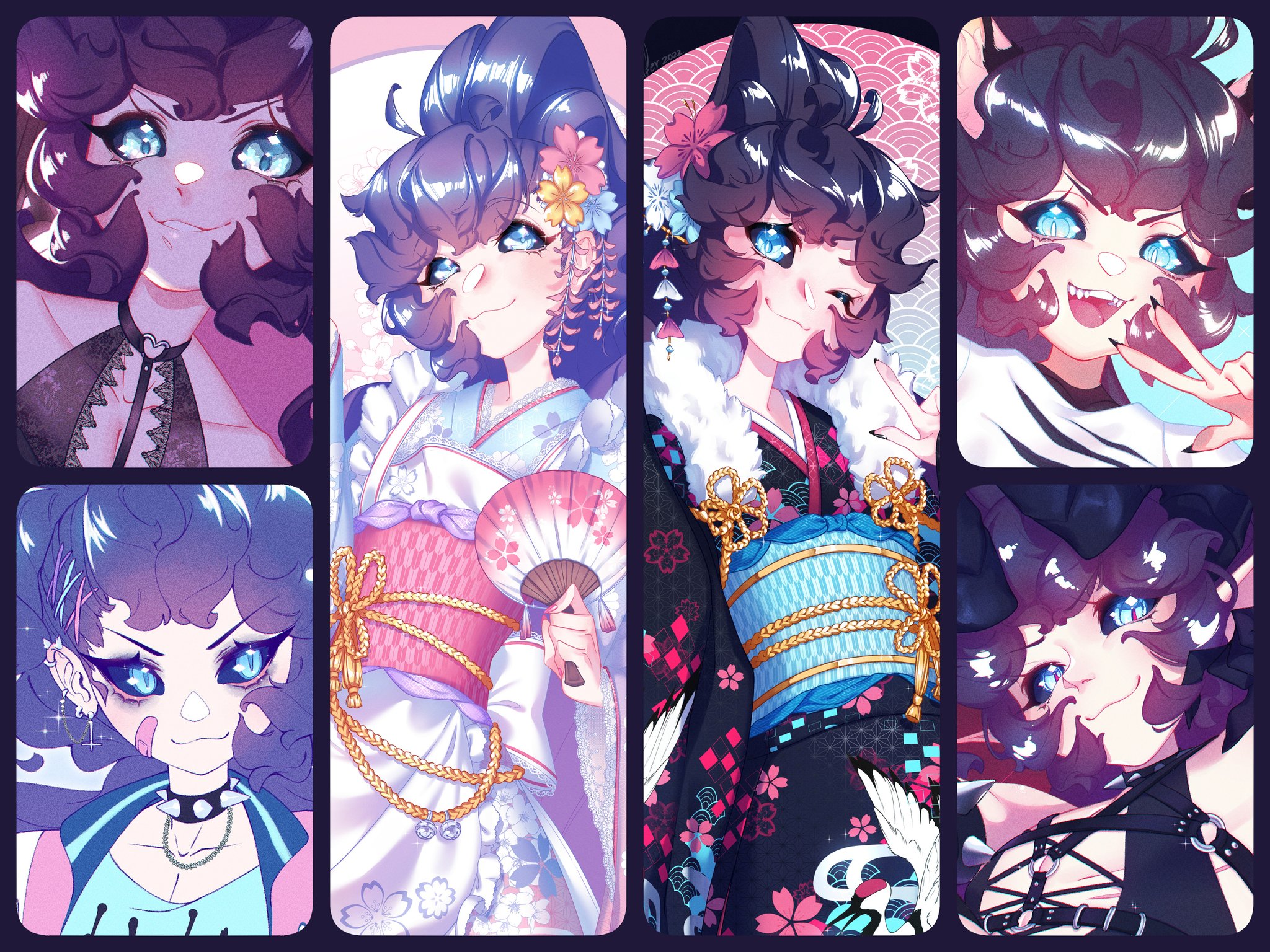 Lunecifer 💙 on Twitter: "📌 My name is Lune and I am obsessed with my OC Ypsi 💙 ⏩LINKS 🔞 @Lucien ...