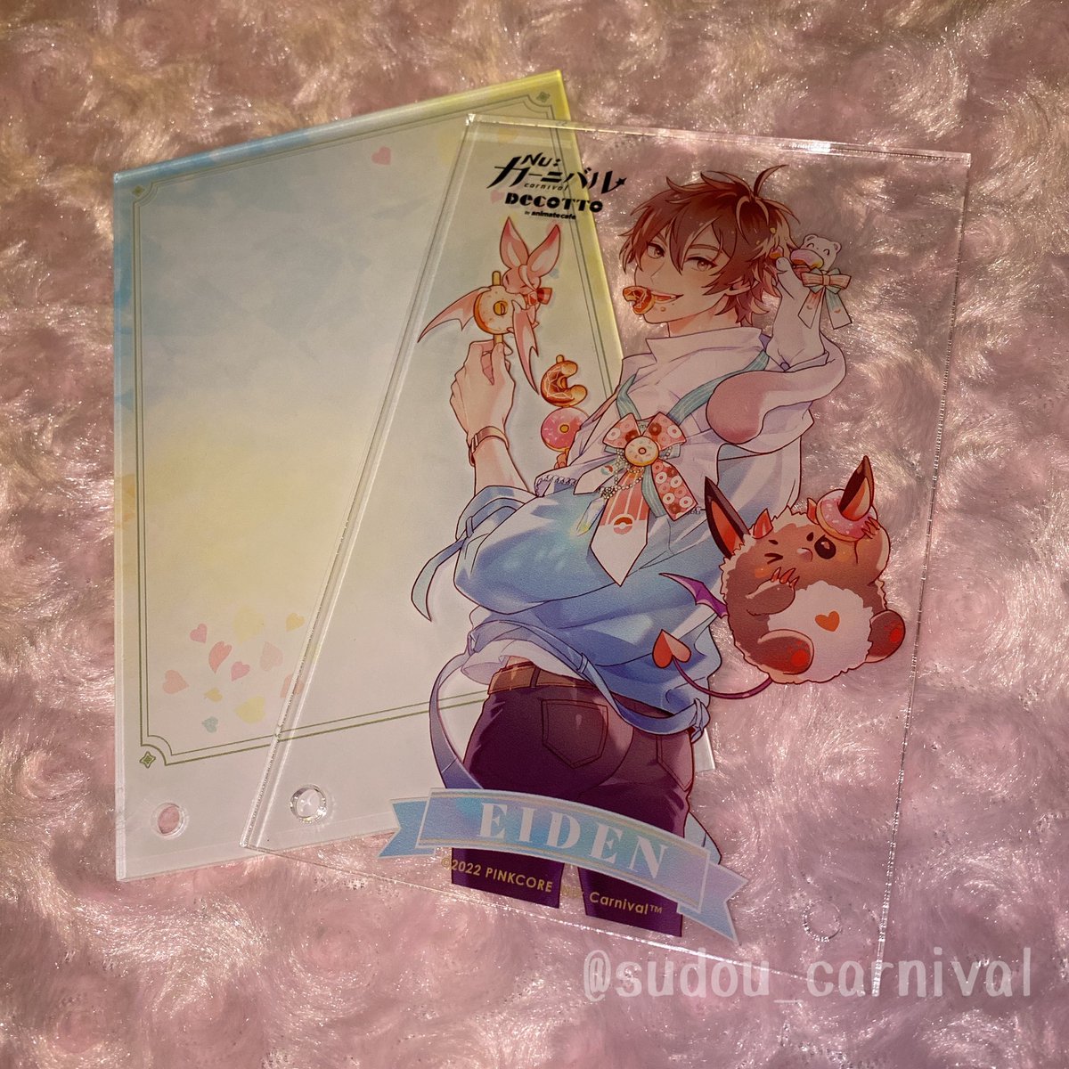 須藤 ぬ🦀 on Twitter: "NU: カーニバル x DECOTTO by animate cafe アクリルシャドーボックスこんな感じです！！ 背景部分と分かれているので少し立体感が ...