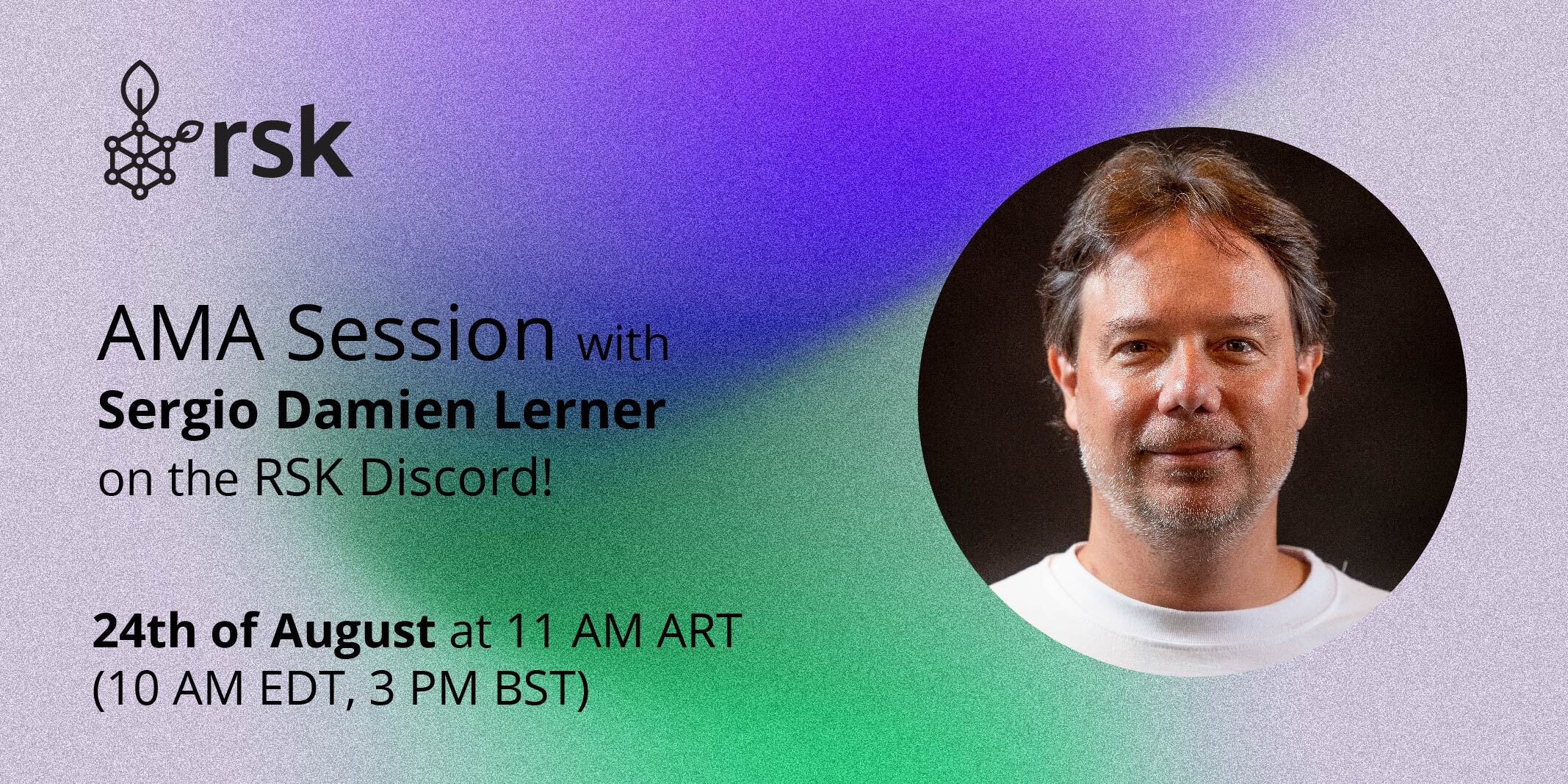 RSK Español on Twitter: "📢 ¡Prepara tus preguntas para una sesión de AMA con el cofundador de # ...