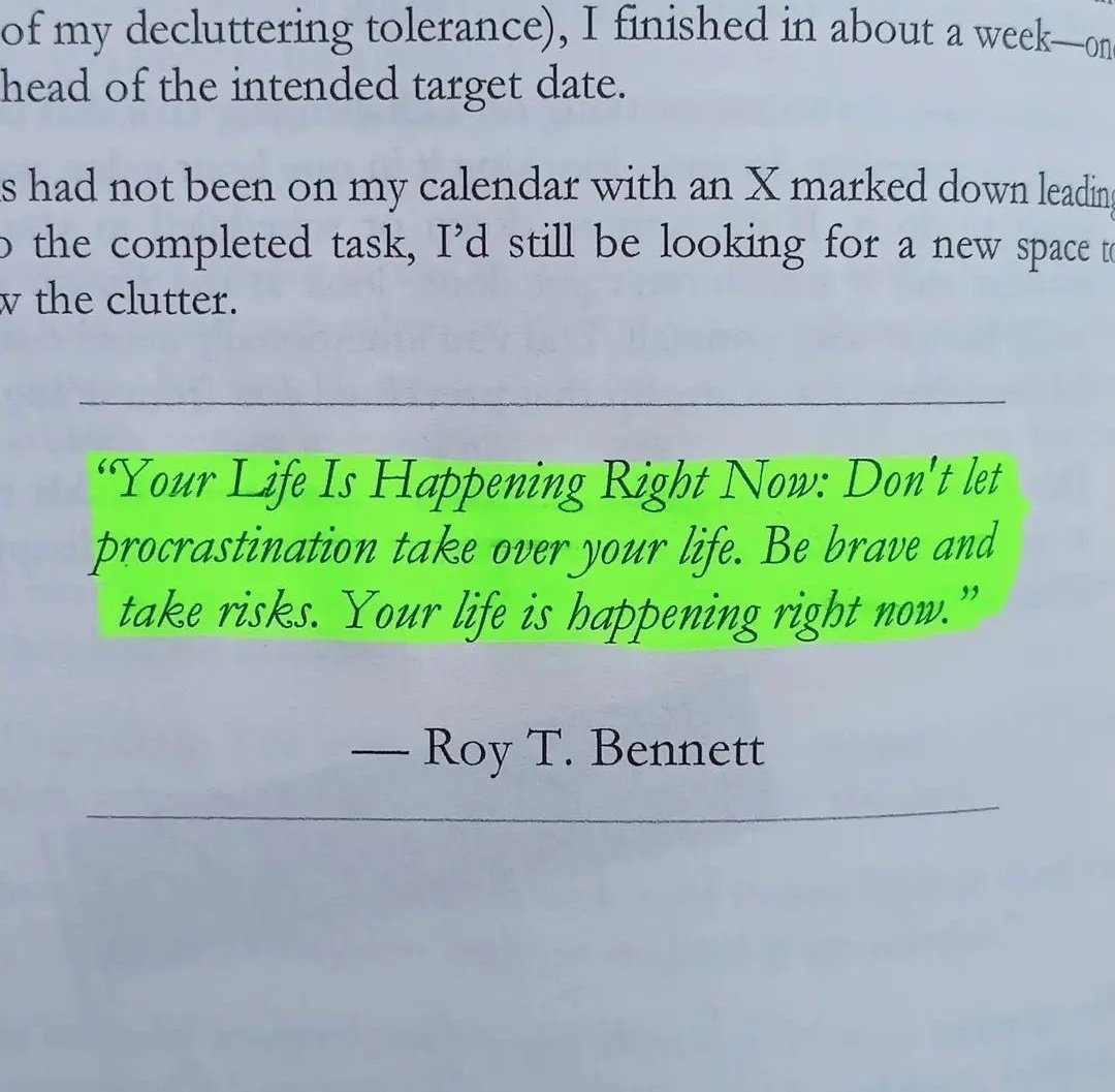 7 Quotes On "Procrastination" from the book "Do Hard Things First ...