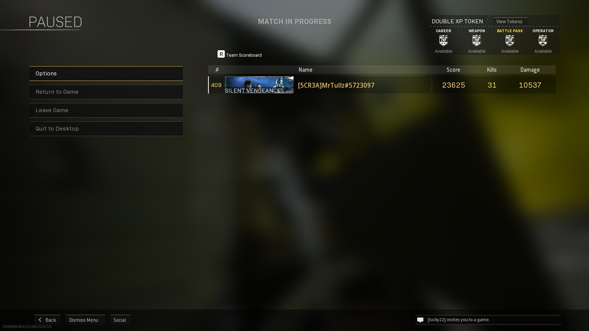 MrTullz on Twitter: "First solo 30 bomb, getting ready for world series of warzone. any small ...