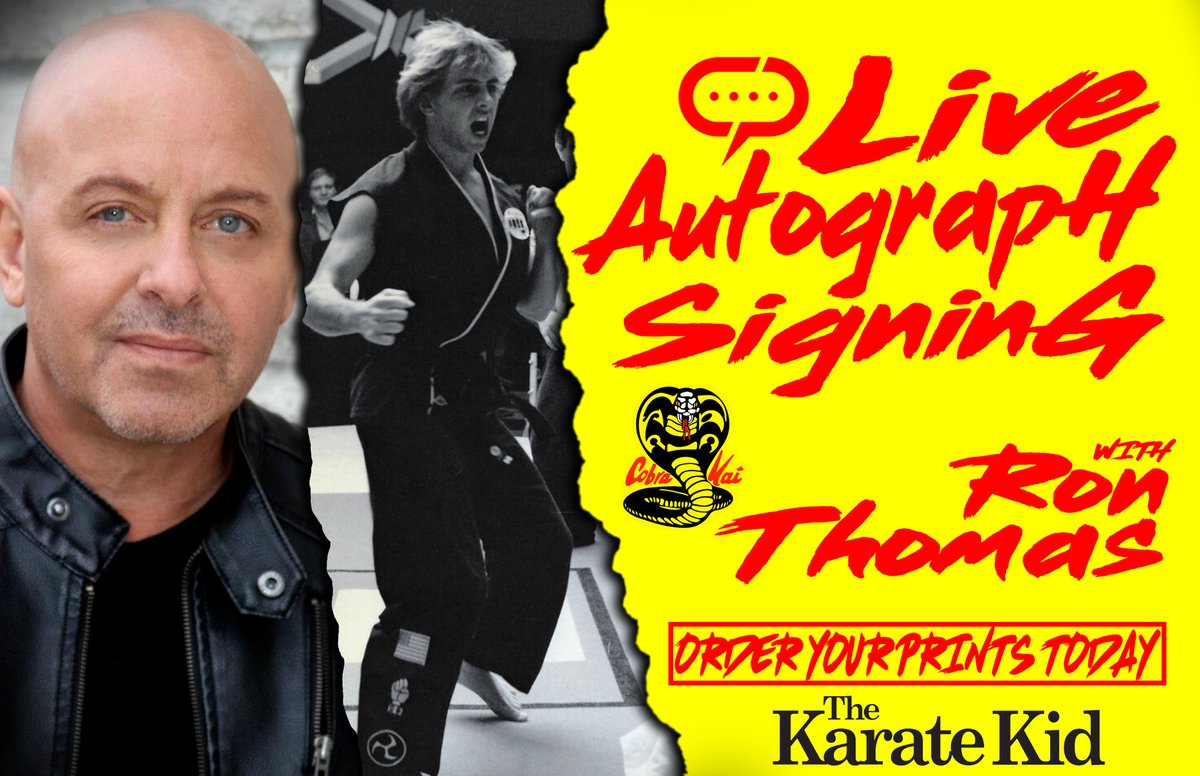 Ron Thomas Karate Kid Sensei Ron Thomas – Actor, Motivational