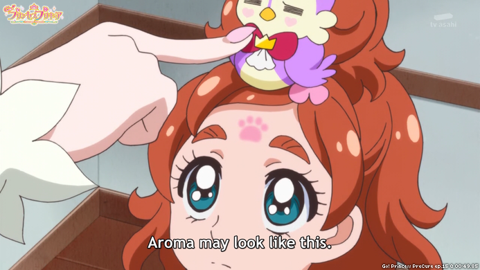 PreCure screenshots on Twitter: "Go! Princess PreCure ep.15 @ 00:49.85 "Aroma may look like this ...